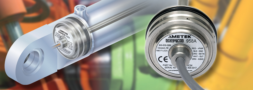 AMETEK Embedded Linear Position Sensor Designed for Extreme Conditions